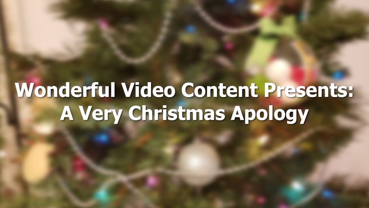 A Very Christmas Apology - YouTube