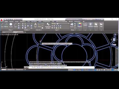 matriz polar autocad 2016 - YouTube