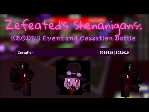 Zefeated's Shenanigans - EXODUS Admin Event | Tower Battles ...