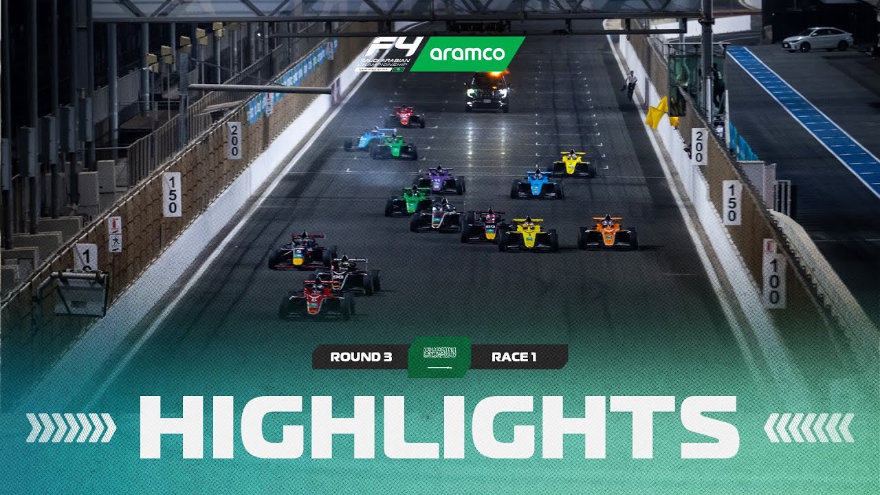 Aramco F4 Saudi Arabian Championship Jeddah Round 3, Race 1 | On-Track ...