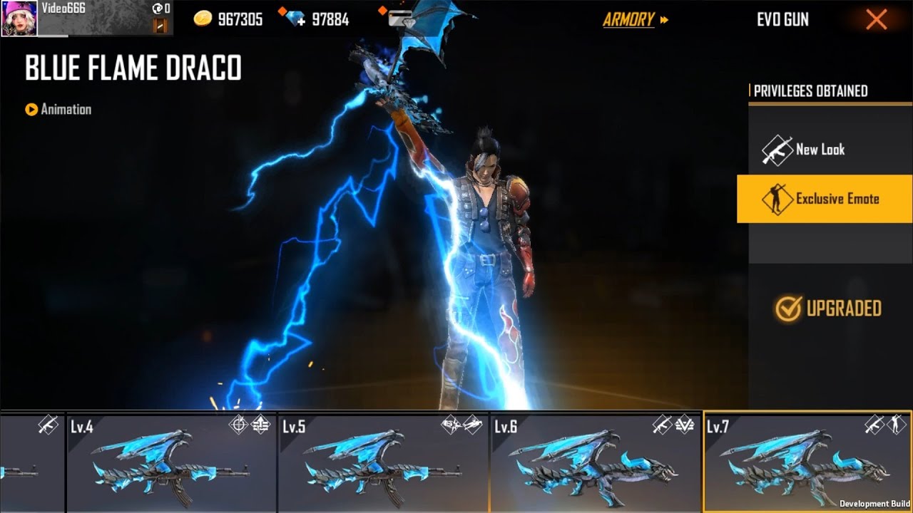 Draco AK Gun Skin - All You Need To Know | Garena Free Fire - YouTube