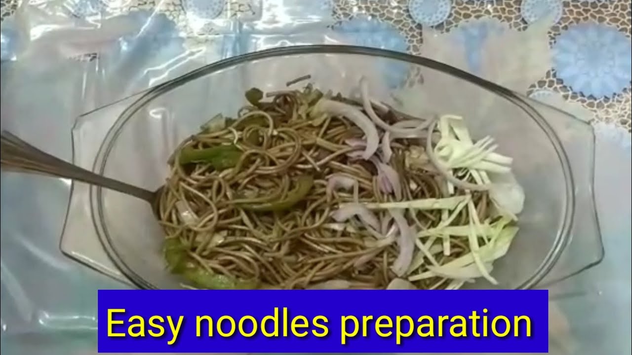 how prepare noodles easily - YouTube