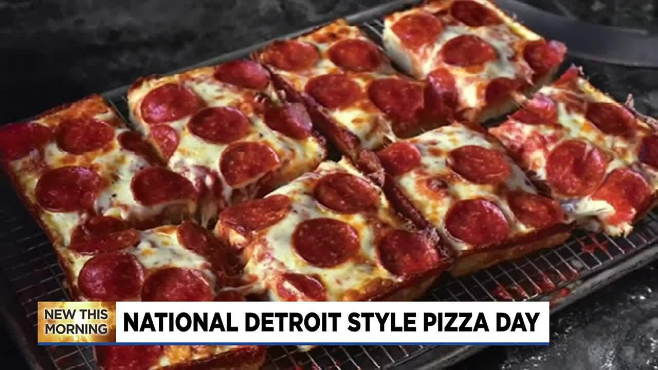 Friday is National Detroit-Style Pizza Day! - YouTube