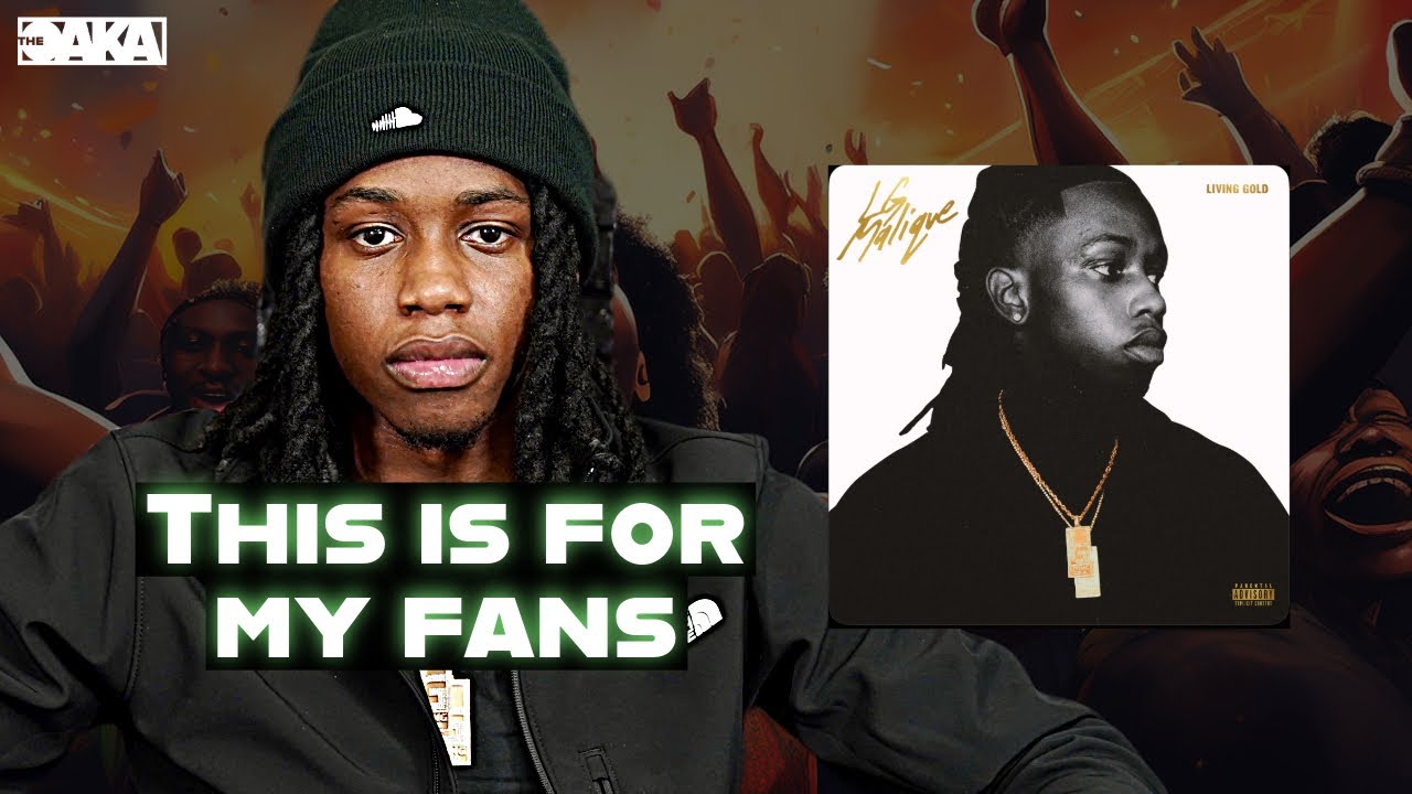 LG Malique Talks New Living Gold Album - YouTube