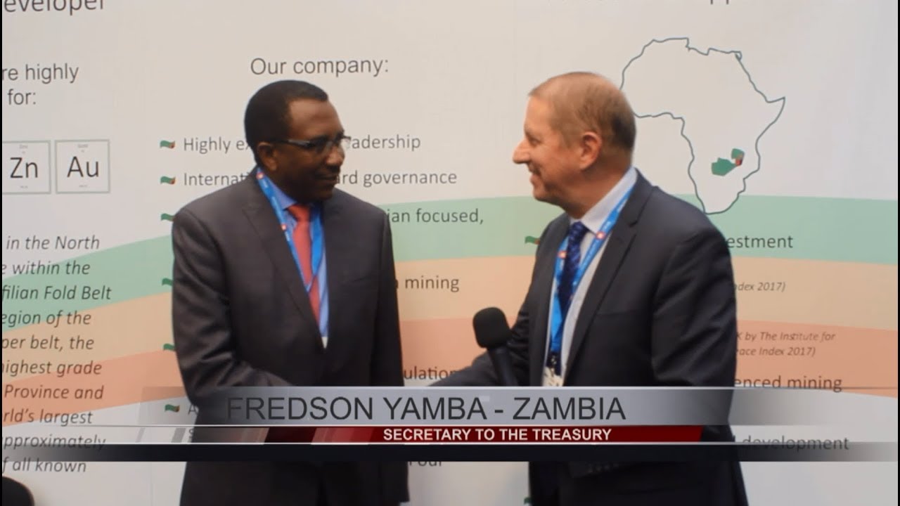 Fredson Yamba, Secretary to the Treasury of the Republic of Zambia ...