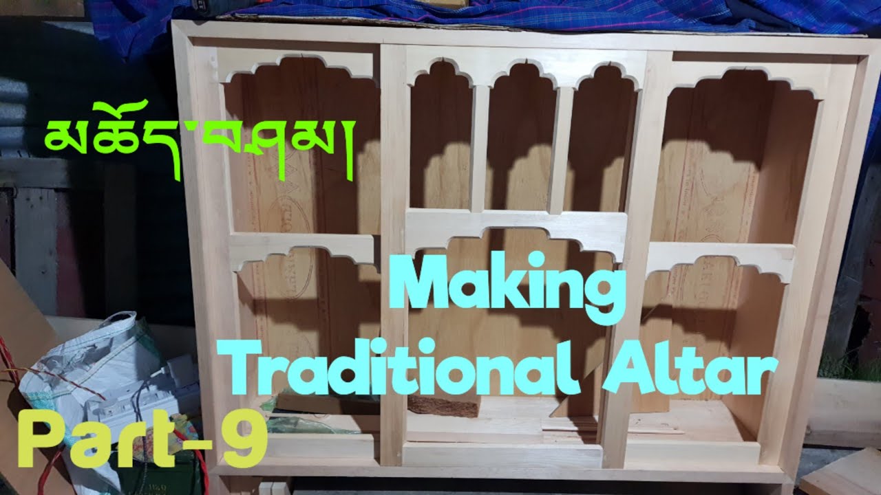 How to make traditional altar - YouTube
