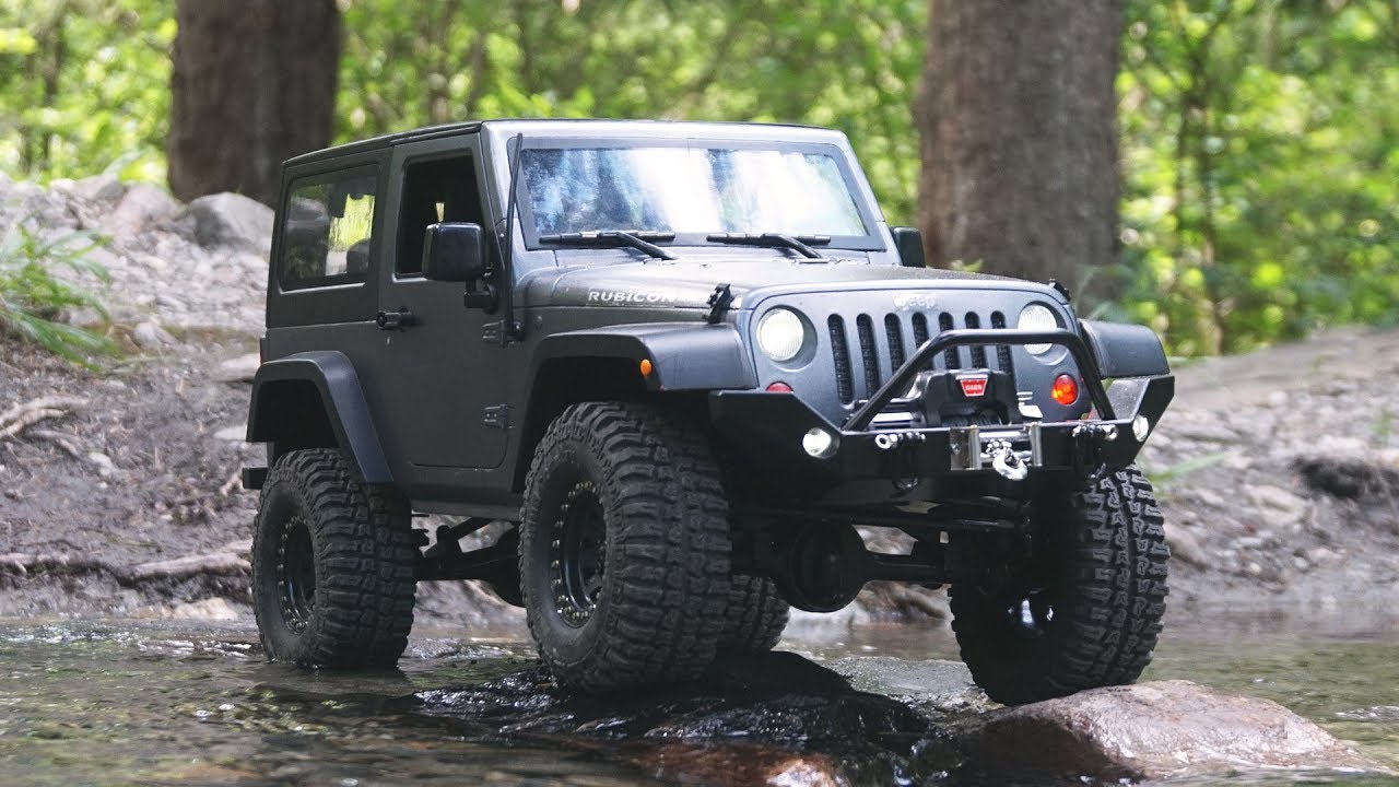 RC Jeep Wrangler - Forest Discovery [GCM J2 Skeleton] - YouTube
