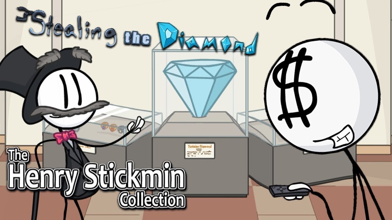 Henry Stickmin Collection: Stealing the Diamond | All endings, and ...