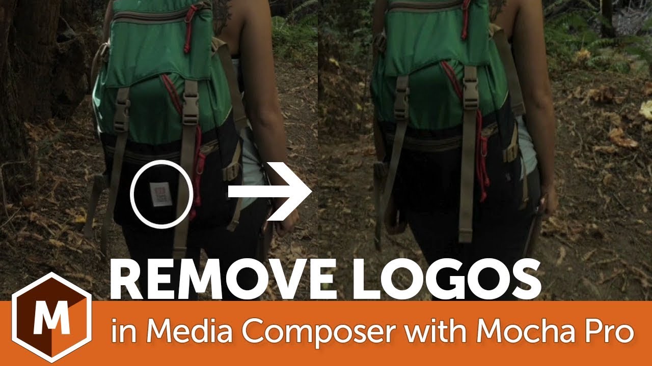 Remove Logos with Mocha Pro in Avid Media Composer - YouTube