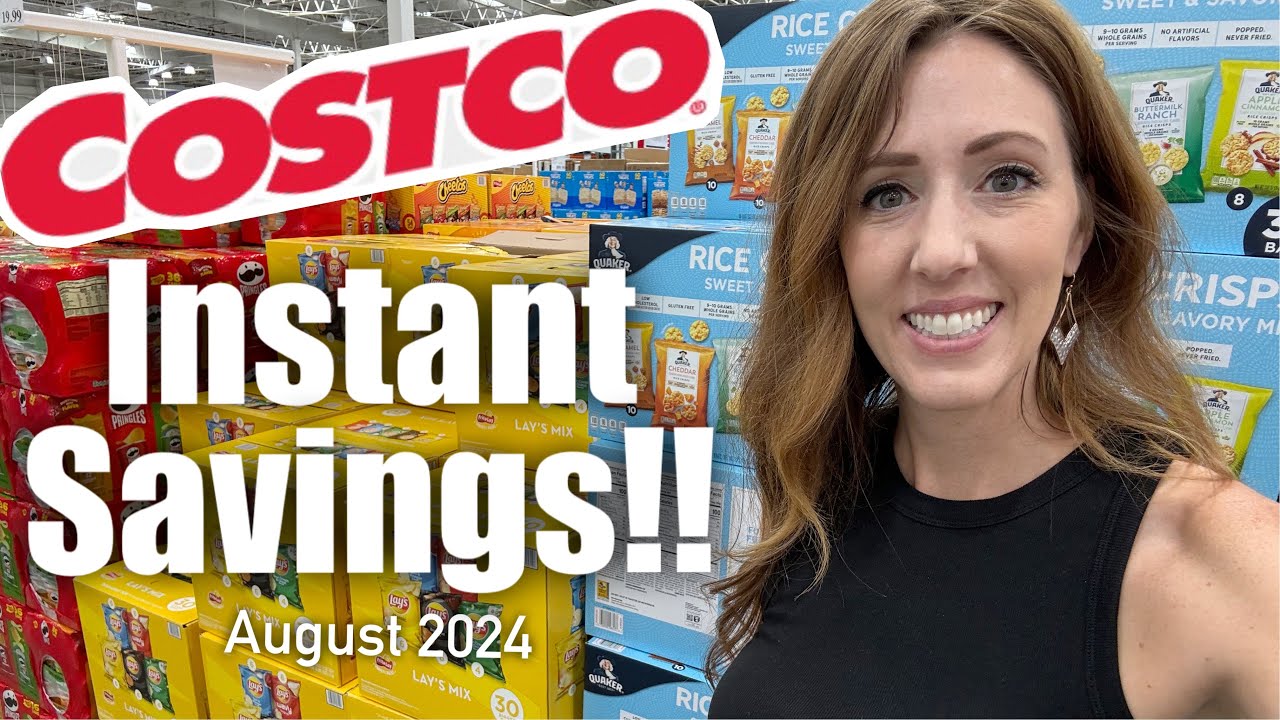COSTCO Instant Savings || In-Store SAVINGS AUGUST 2024 - YouTube