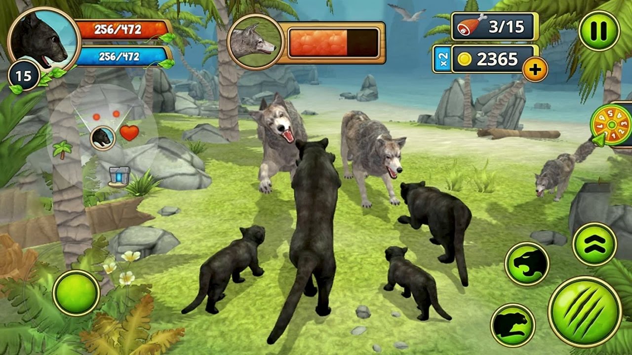 Panther Family Sim (by Area730) Android Gameplay [HD] - YouTube