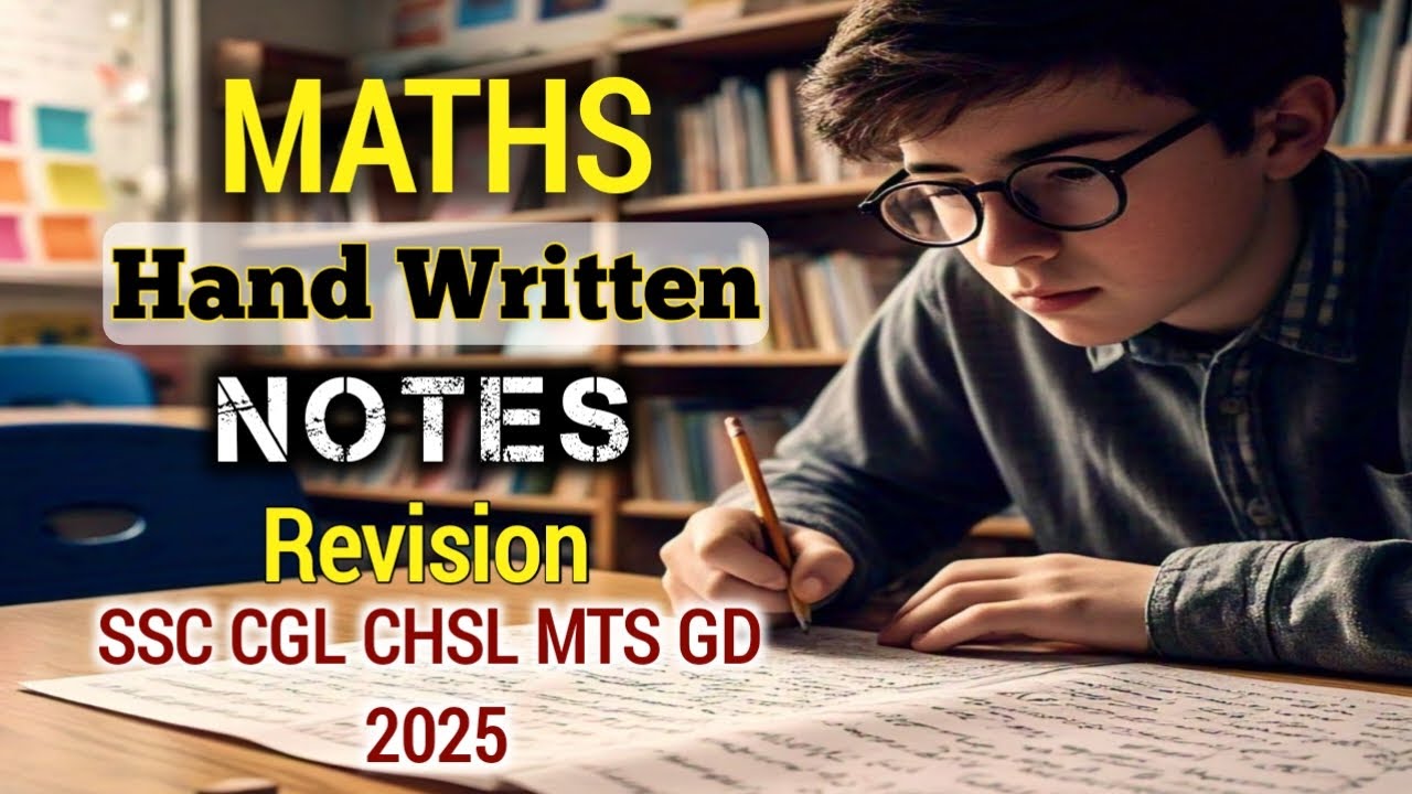 SSC CGL 2025 MATHS PREPARATION #ssc #ssccgl #percentage #notes # ...