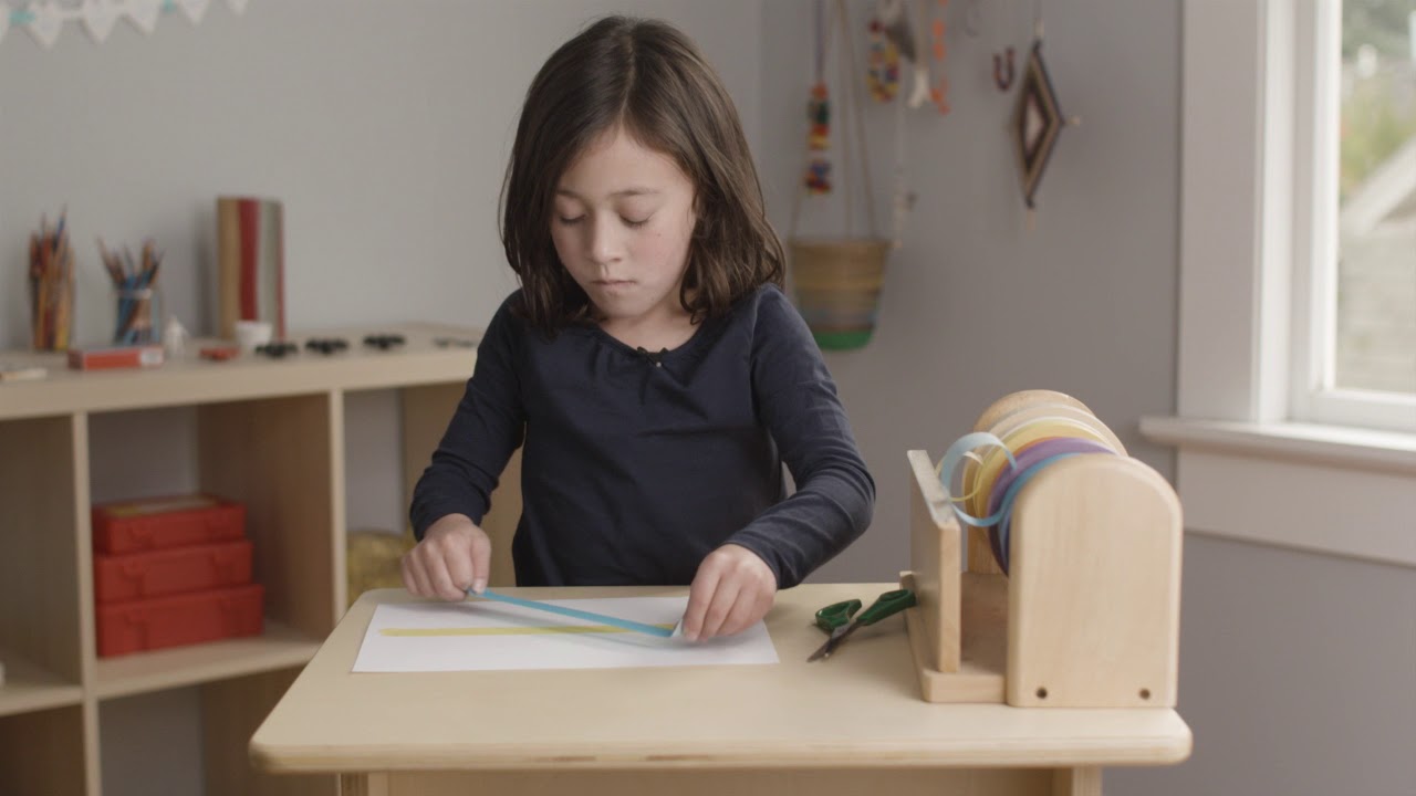 Fully Kids: How to make tape art - YouTube