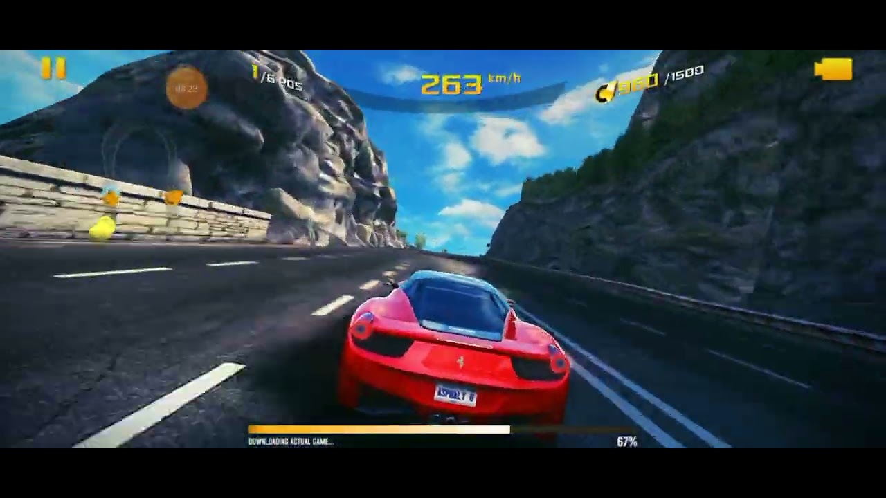 1st Race in The Asphalt 8 | Ferrari Racing | Viral Video | Asphalt ...