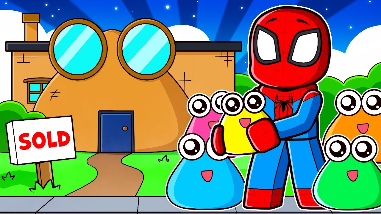 Spiderman Gets A NEW POU HOUSE! (Pou's Revenge Chapter 2) - YouTube