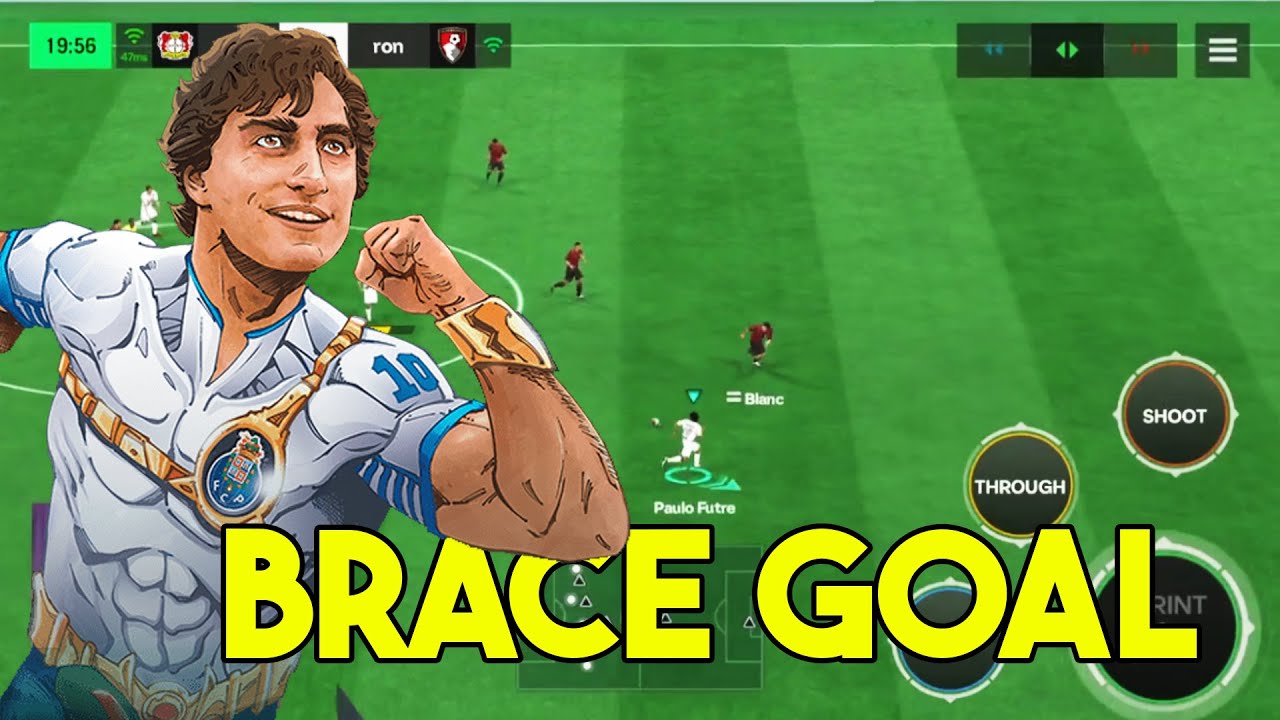 THE WINGER HERO BRACE GOAL HEAD TO HEAD FC MOBILE - YouTube
