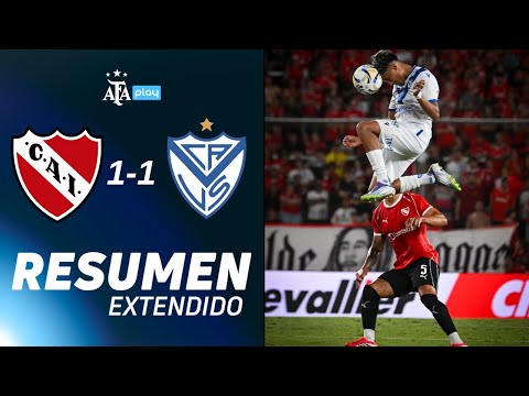 Independiente 1 vs. Velez Sarsfield 1 | #TorneoApertura2026 | Resumen Extendido | Fecha 3