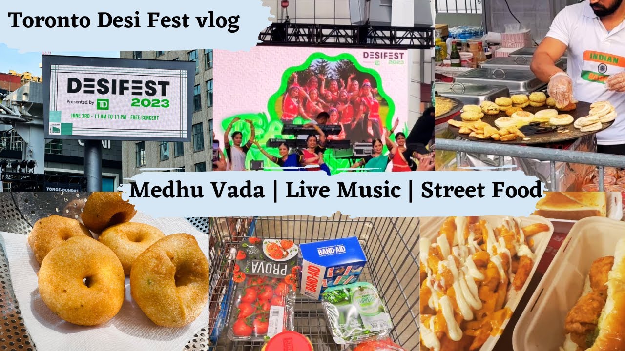 Medhu Vada/Live Music/Street Food/ Desifest Indian music festival - YouTube