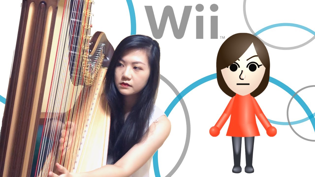 Wii Meets Harp (Mii Channel Theme) - YouTube