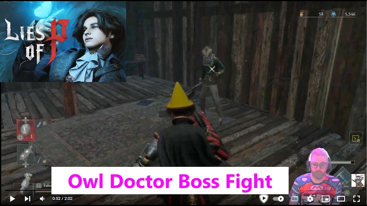 Lies of P: Owl Doctor Boss Fight. - YouTube