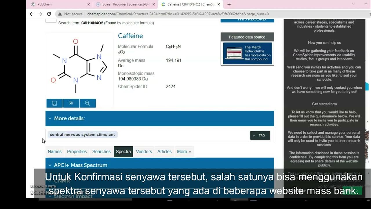 Tutorial Software MassLynx LCMS/MS ala kadarnya - YouTube