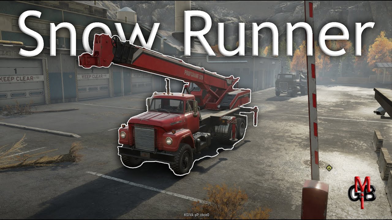 Many Dangerous Road On Which Truck Drive. Starting Snow Runner - YouTube