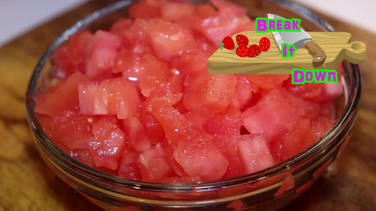 Tomato Concasse - YouTube
