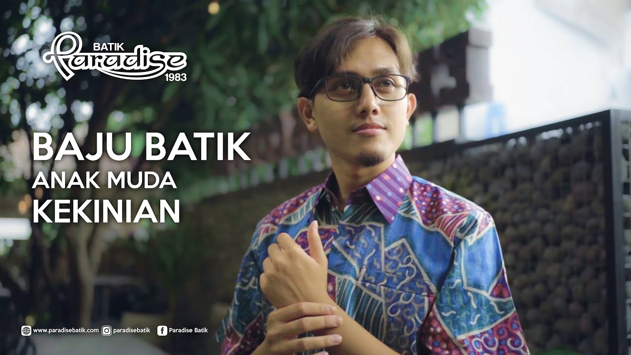 BAJU BATIK MILENIAL KEKINIAN - YouTube