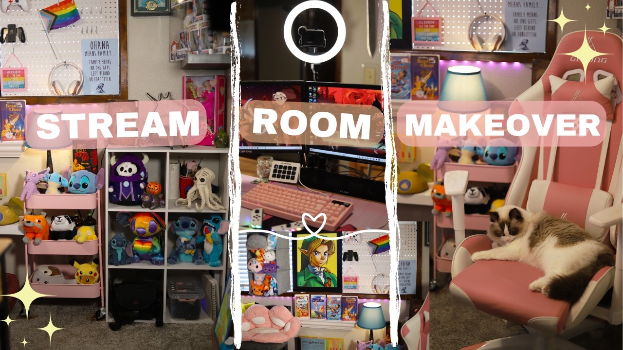 Clutter Core Stream Room Organization! - YouTube