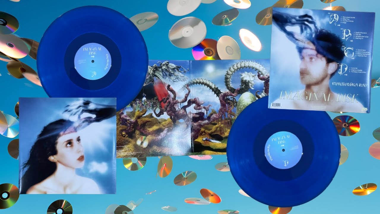 Magdalena Bay - Imaginal Disk transparent cobalt blue vinyl EP.255 ...
