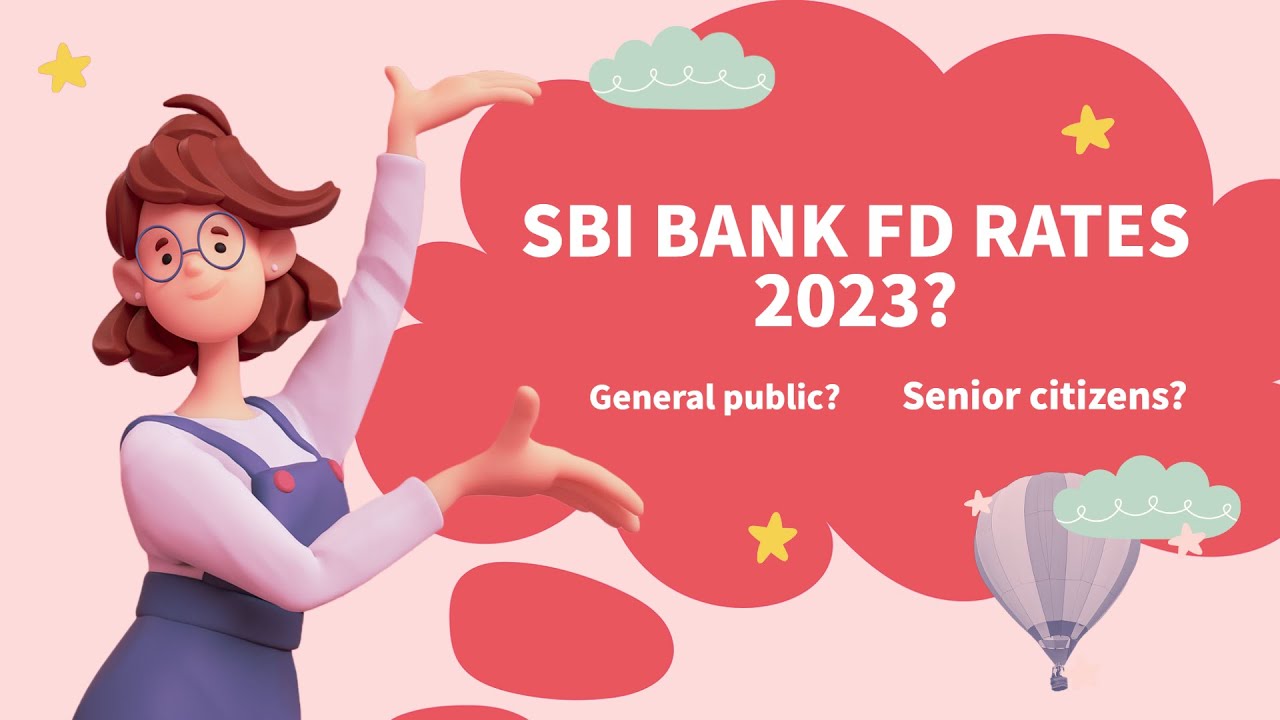 SBI bank interest rates 2023|Senior citizens and general public - YouTube
