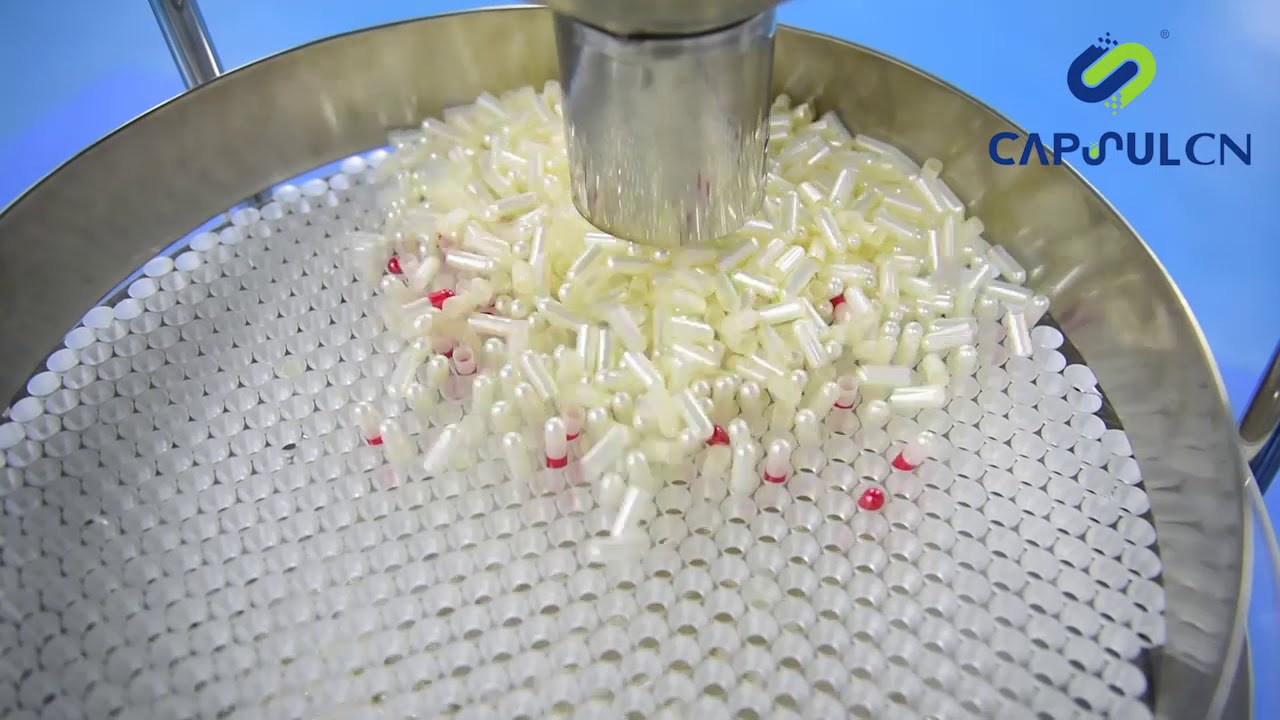 Capsule Caps And Body Sorting - YouTube