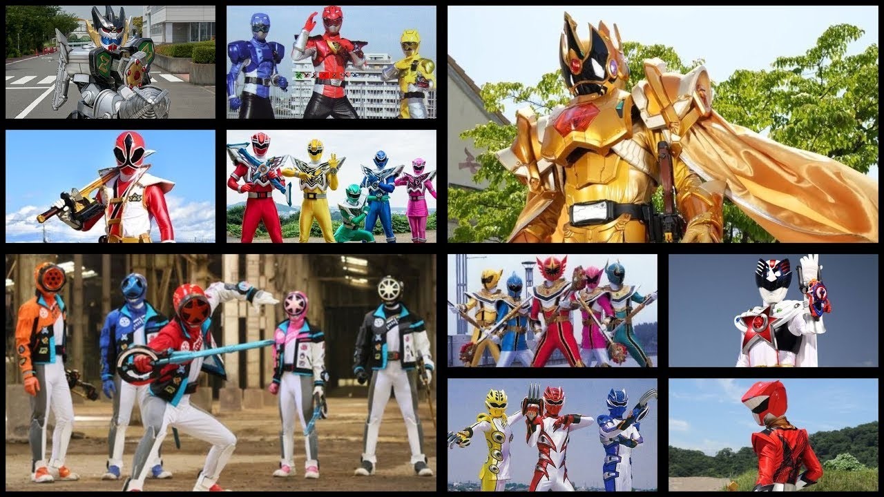 Super Sentai Main Team Power Up Forms (Dynaman - Boonboomger) - YouTube