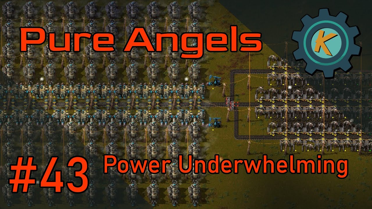 Cleanup on Aisle POWER LOSS?? | Factorio Pure Angels #43 - YouTube