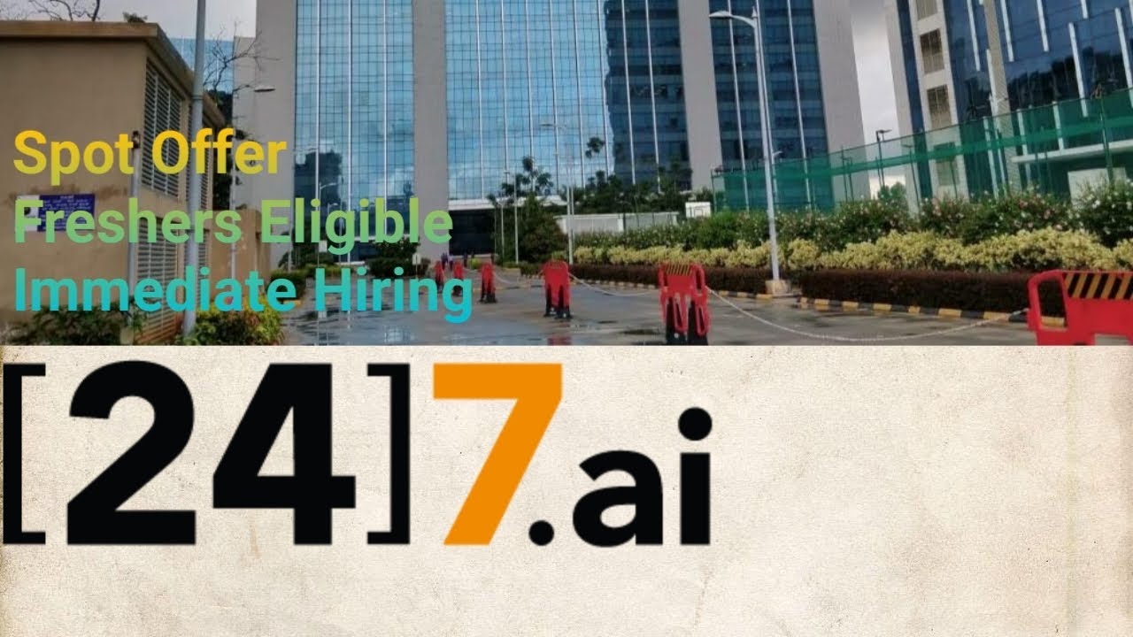 Spot Offer Letter 24 /7.ai || Immediate Hiring Recruitment| Freshers ...