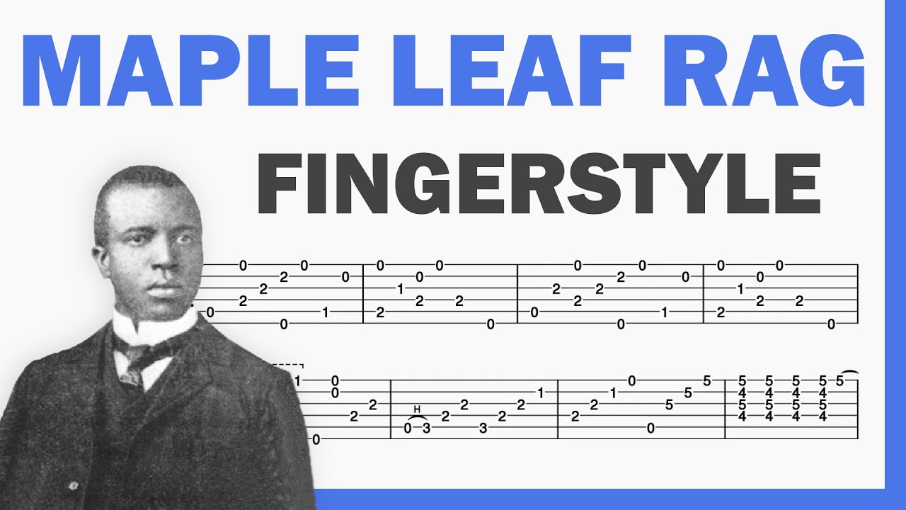 Maple Leaf Rag - Scott Joplin | TAB Fingerstyle for Guitar - YouTube
