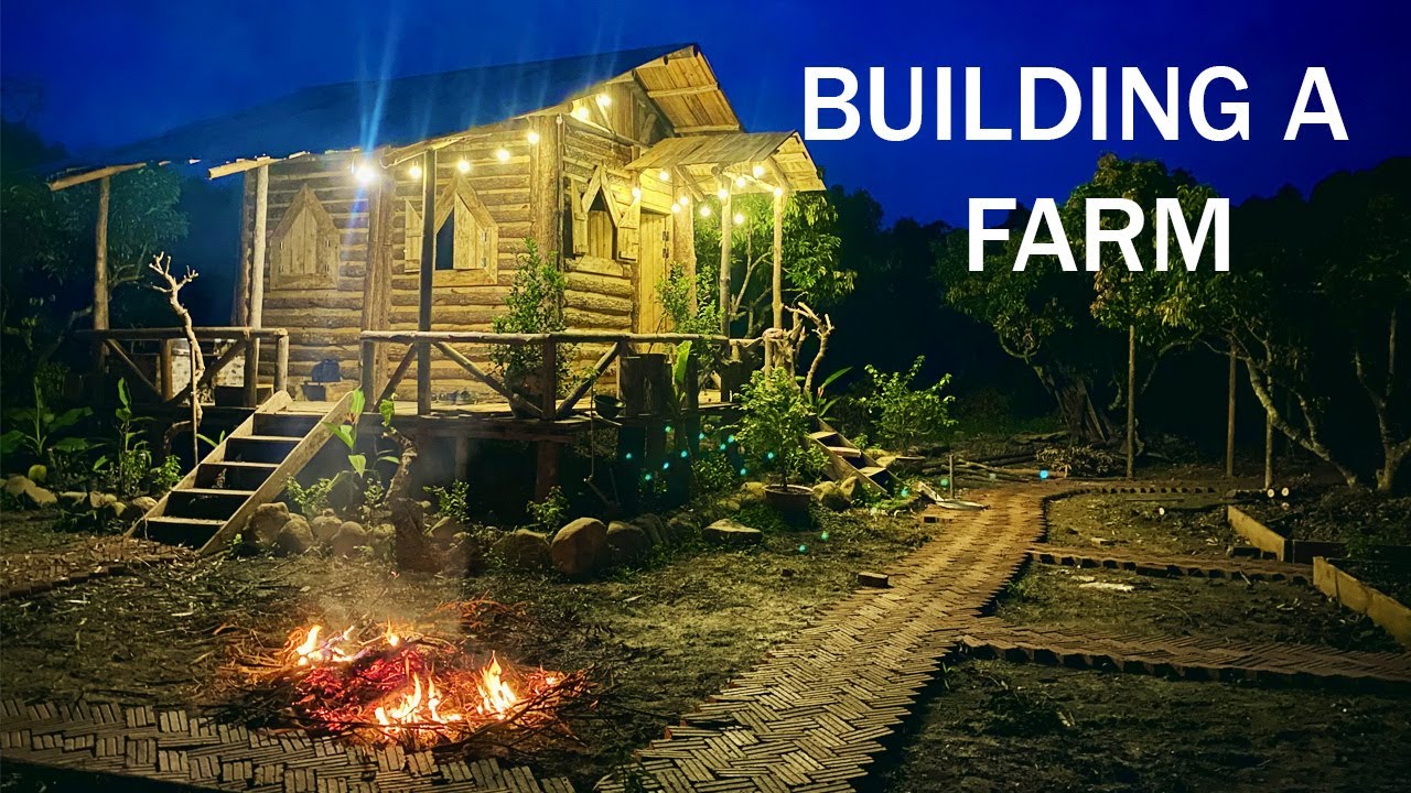 Building A Farming Life, Make a path to the house by laying bricks ...
