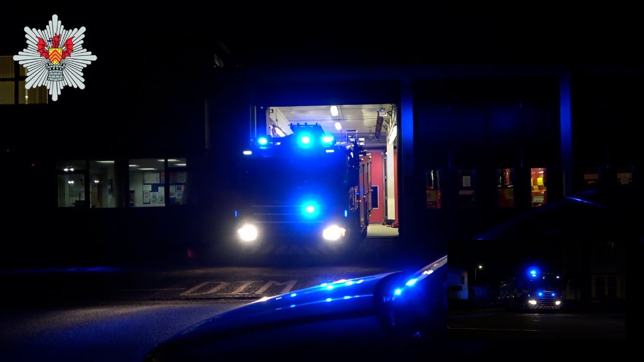 STATION TONE | SWFRS Maindee Turning Out From Station | WS46P1 | - YouTube