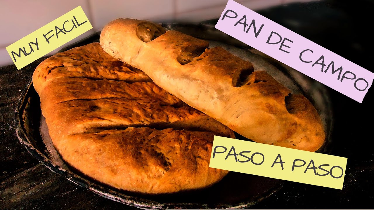PAN DE CAMPO TRADICIONAL O CACHO DE PAN ECONOMICO Y FACIL #argentina # ...