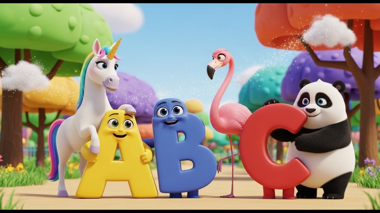 ABC Letters at the Magical Zoo 🦁🔤 | Alphabet Song for Kids | Fun Animal ...