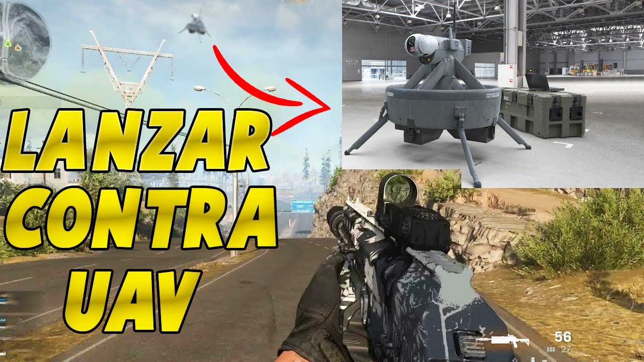 como conseguir UAV de respuesta, UAVR o CONTRA UAV COD WARZONE ...