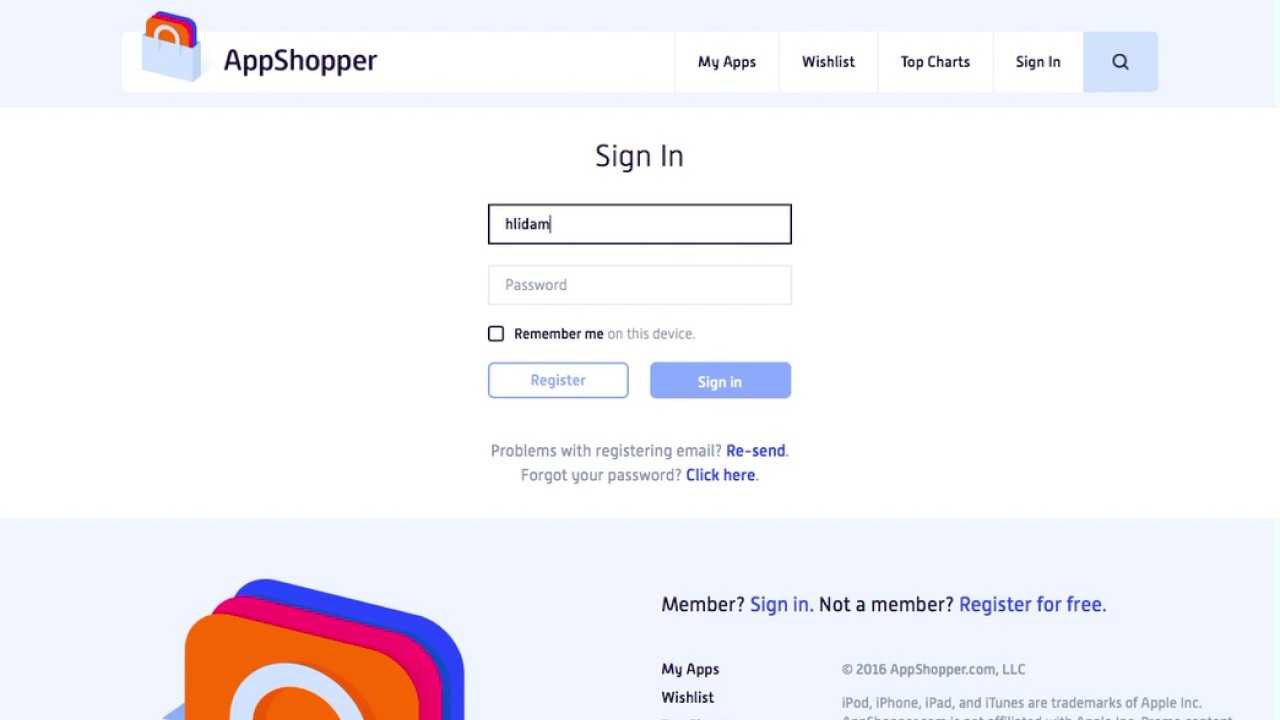 Registrace v AppShopper - YouTube