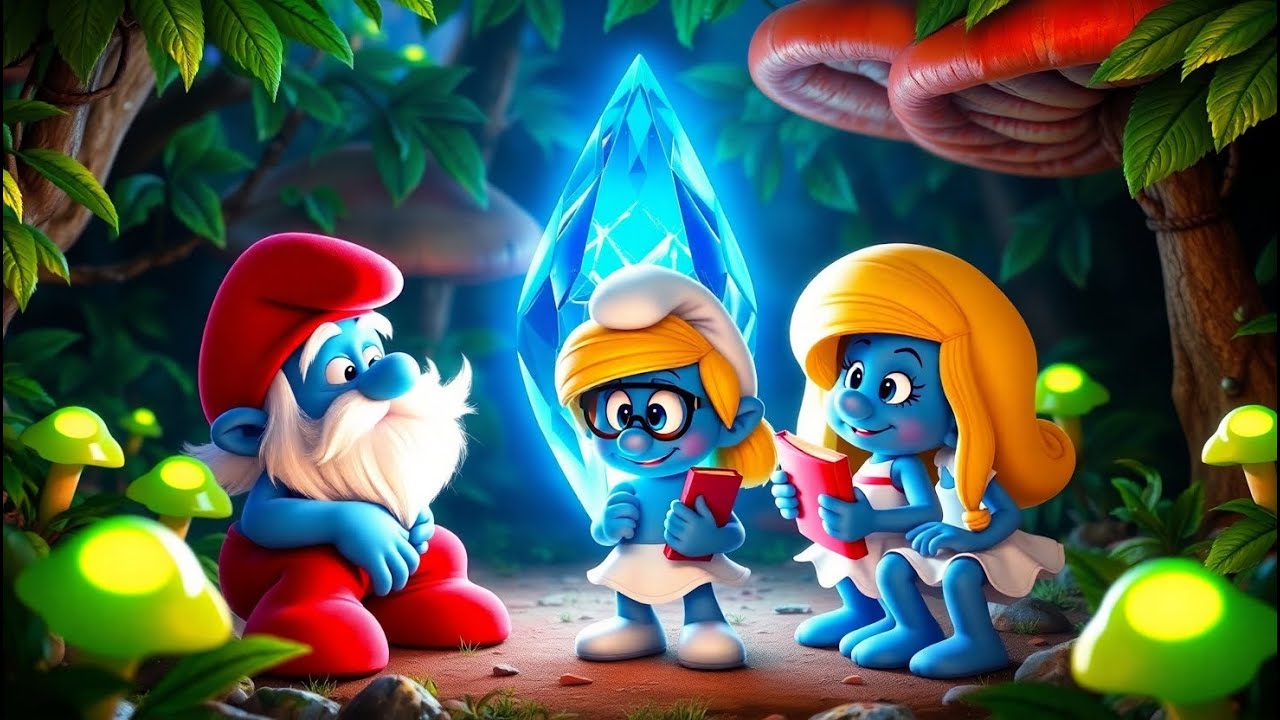 The Smurfs: Crossing the Treacherous River - YouTube