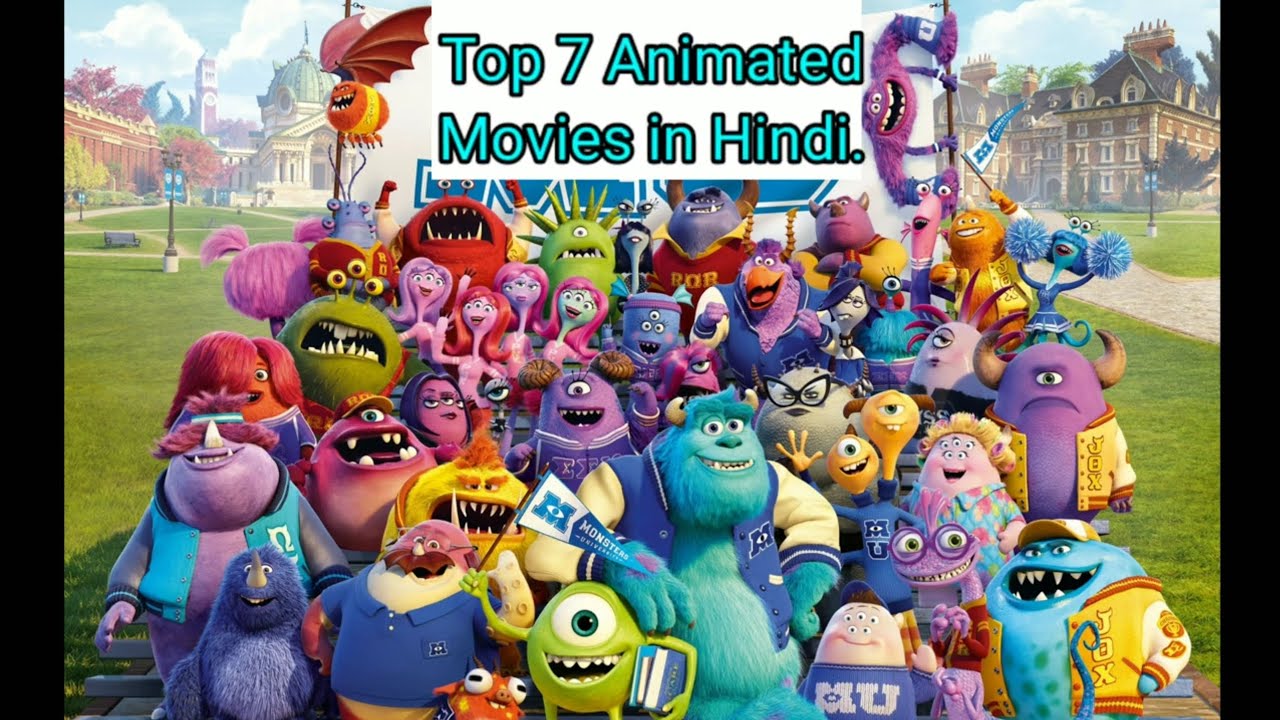 Top 7 Animated Movies in Hindi. - YouTube