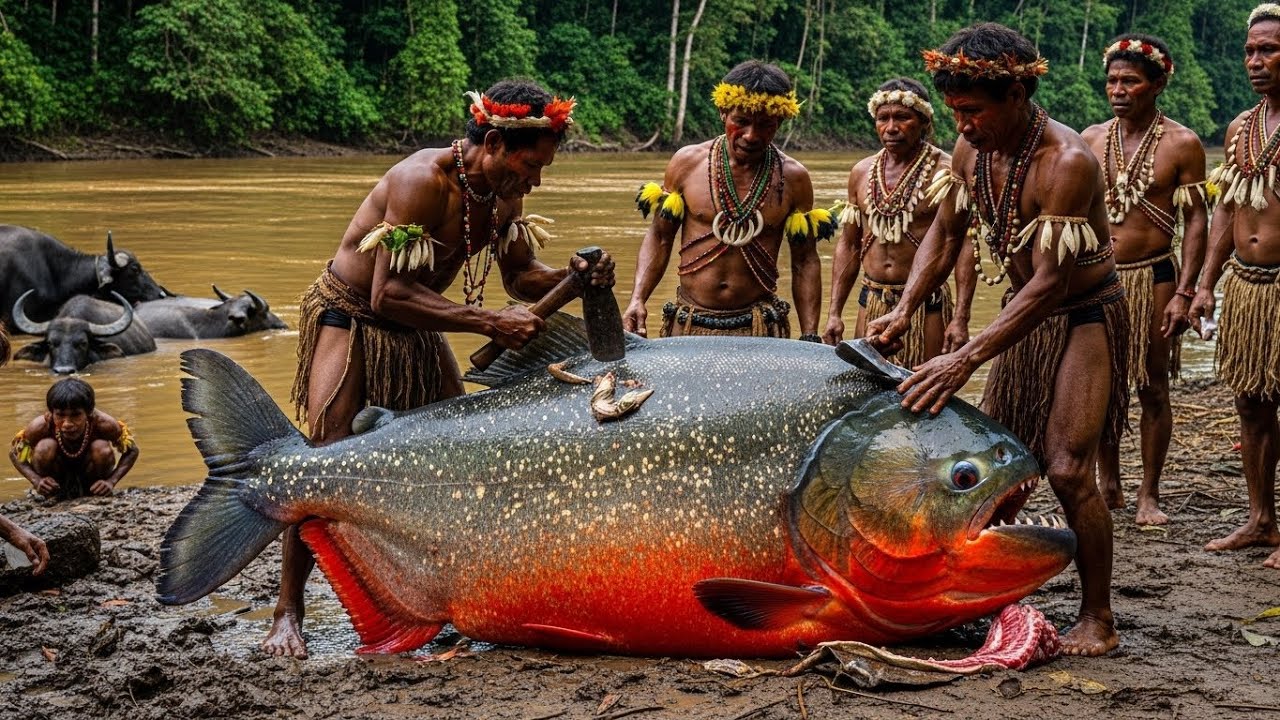 Catching Giant Red-Bellied Piranha in the Amazon and Life in the ...