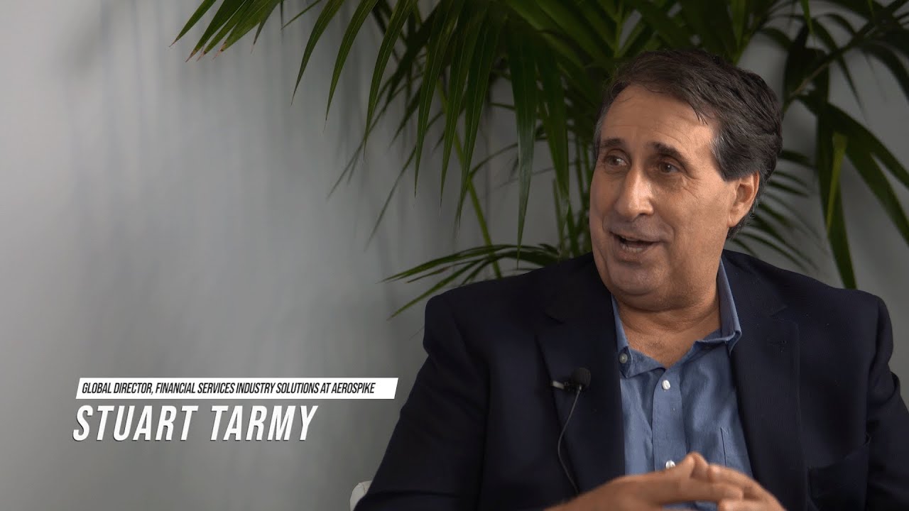 Stuart Tarmy, Global Director at Aerospike, speaks with us at Sibos ...