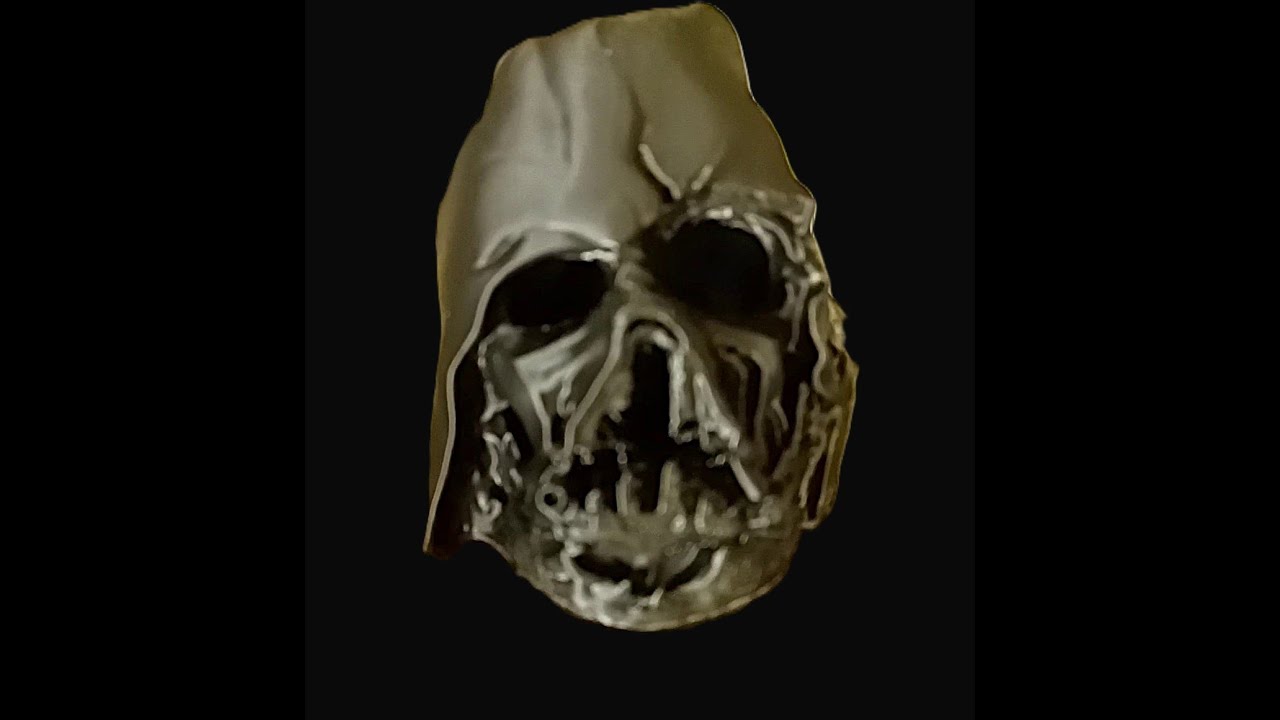 Famous Melted Mask Print (VADER) - YouTube