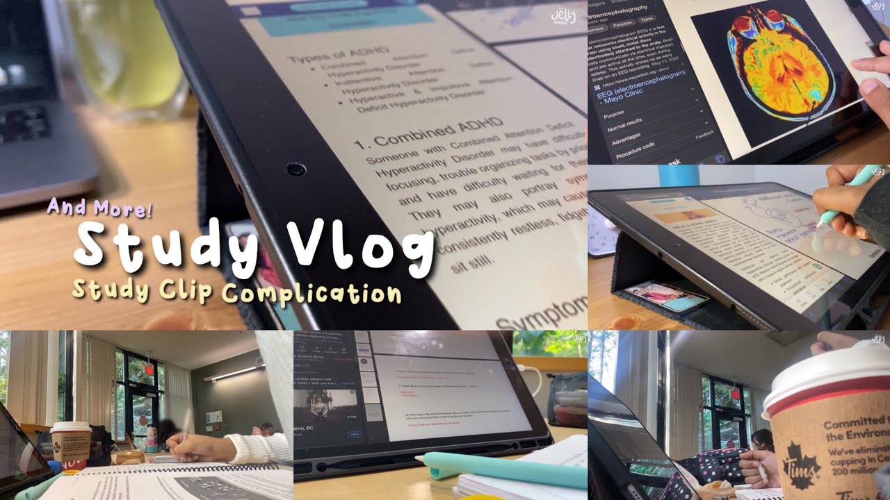 STUDY VLOG - Study clips from 1st semester | Study Motivation ...