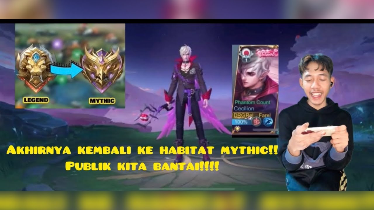 AKHIRNYA KITA KEMBALI KE HABITAT ASLI KITA MYTHIC! PUBLIK KITA BANTAI !!! - YouTube