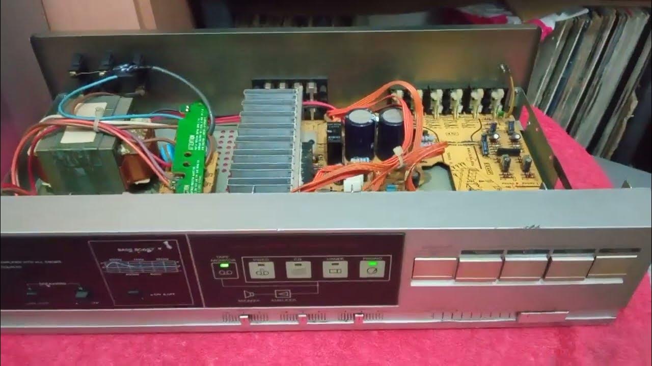 Sony TA-AX220 Amplifier - YouTube